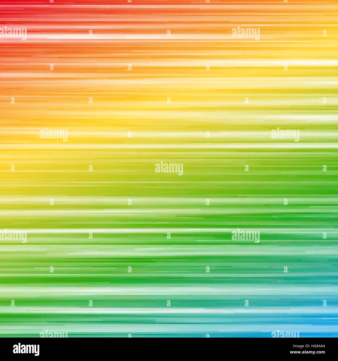 Abstract wavy striped background with lines. Colorful rainbow glitch ...
