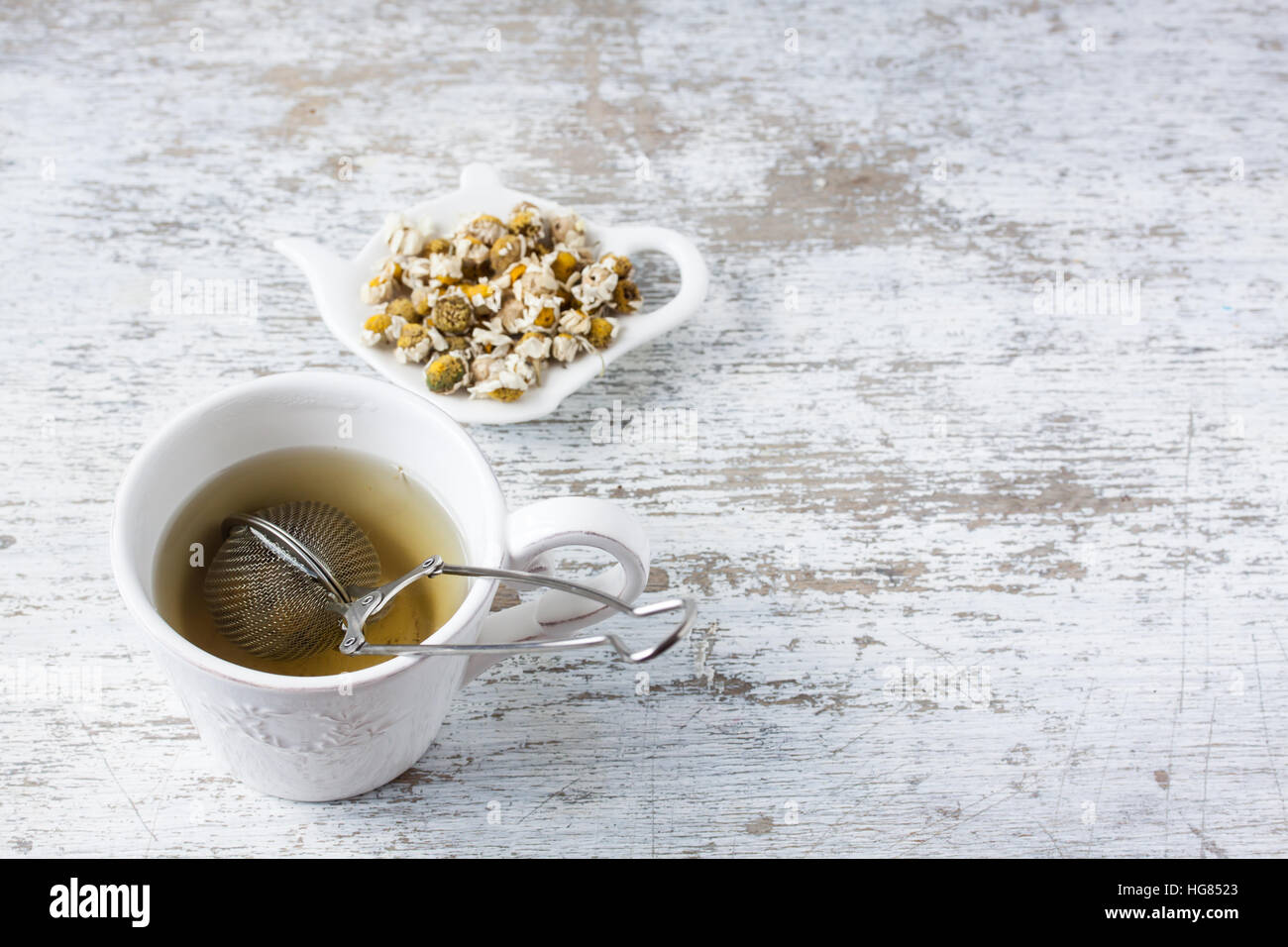 chamolie, dried daisy tea Stock Photo - Alamy