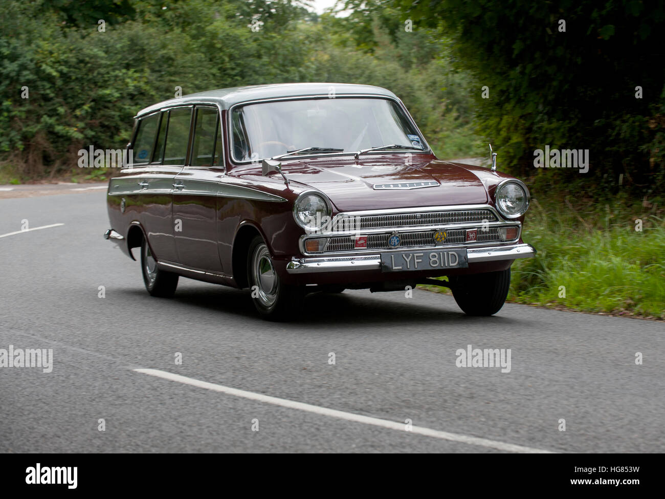 1965 Ford Cortina Estate classic car Stock Photo - Alamy