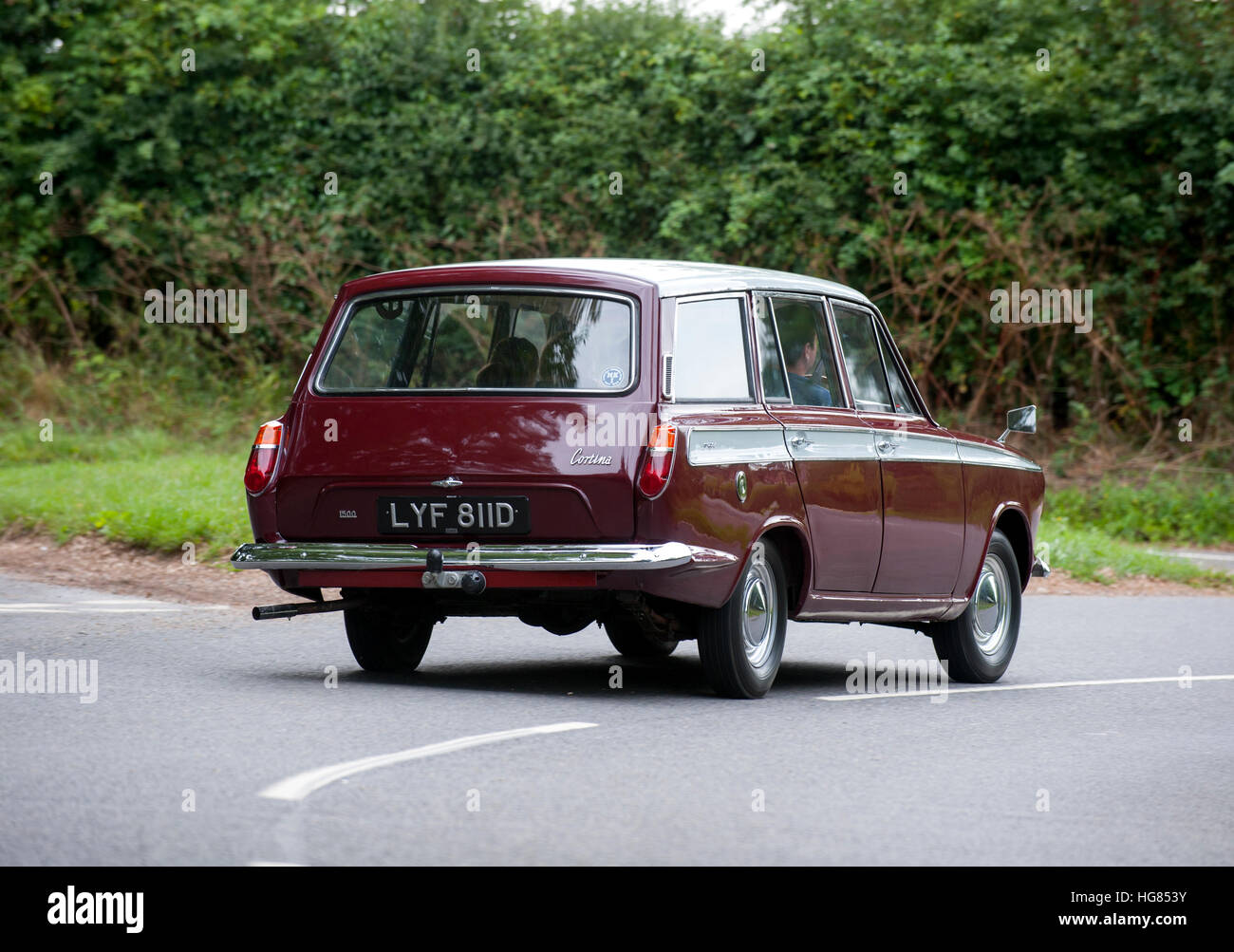 1965 Ford Cortina Estate classic car Stock Photo - Alamy