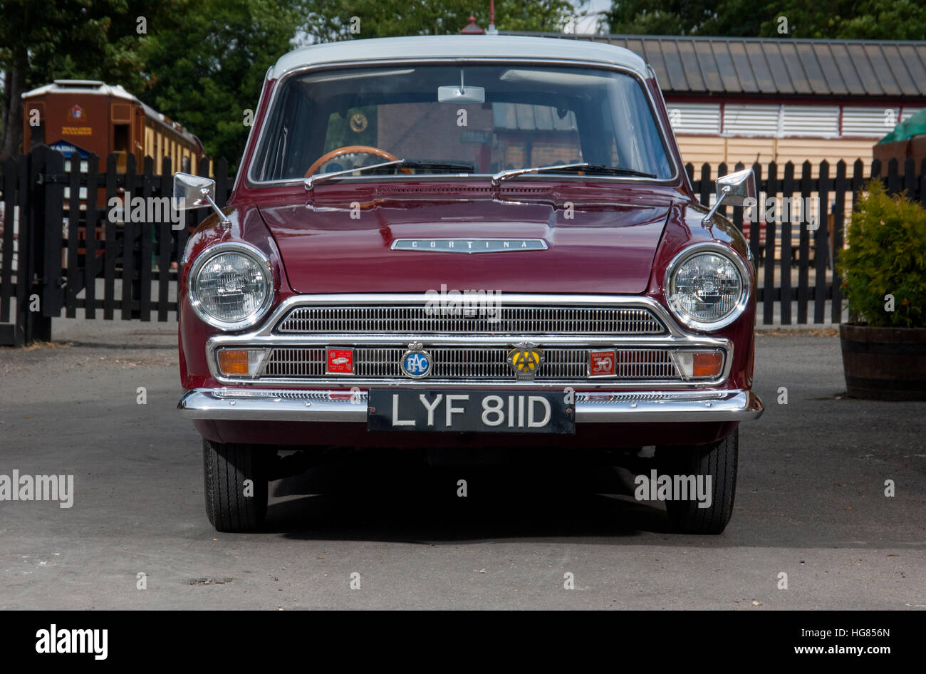 1965 Ford Cortina Estate classic car Stock Photo - Alamy