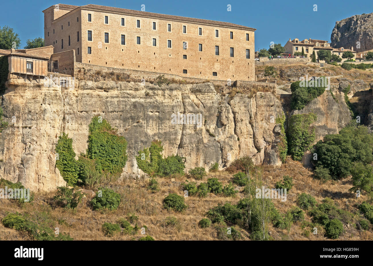 Hanging building cliff hi-res stock photography and images - Alamy