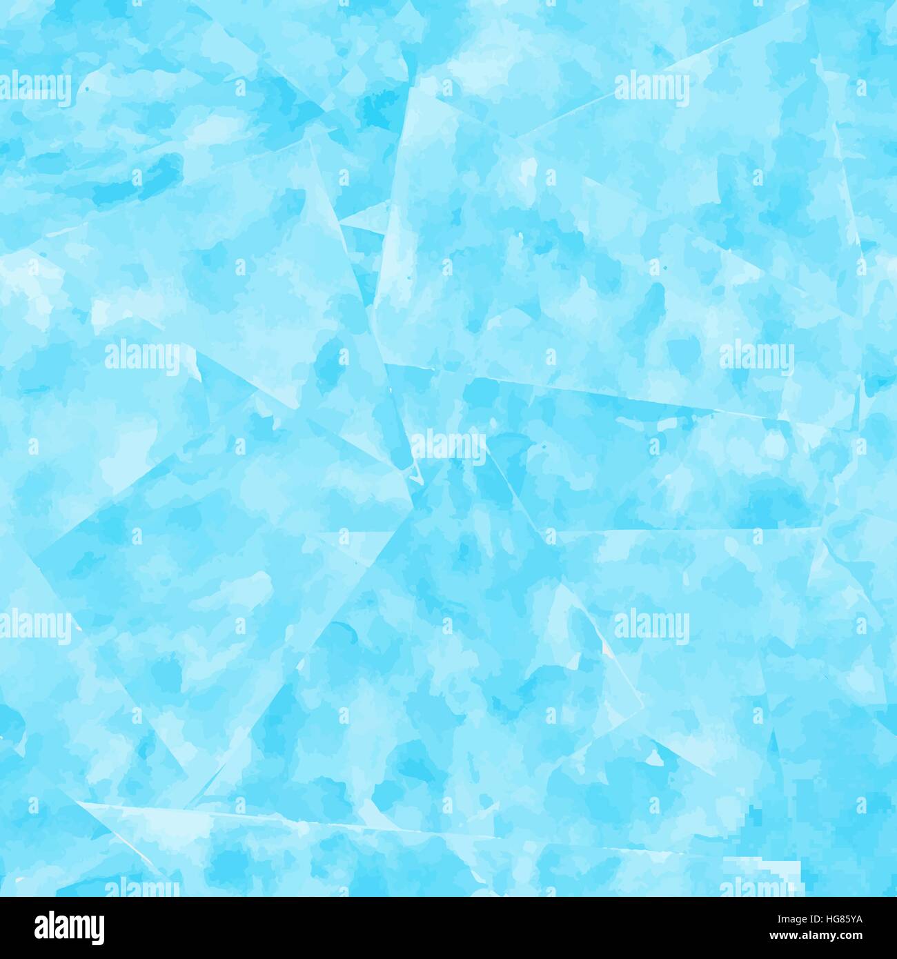 Abstract seamless pattern. Blue watercolor background. Vector ...