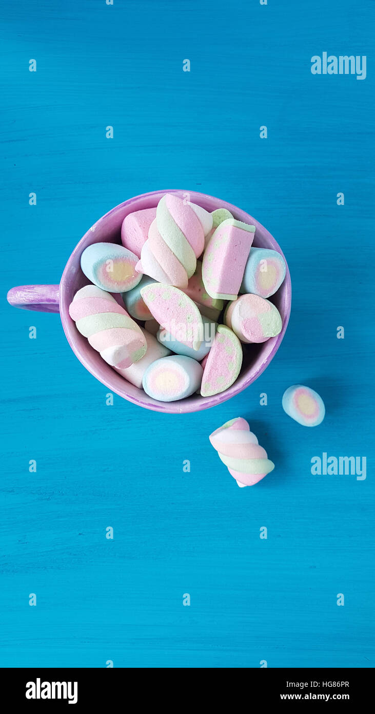 assorted marshmallow candies Stock Photo - Alamy