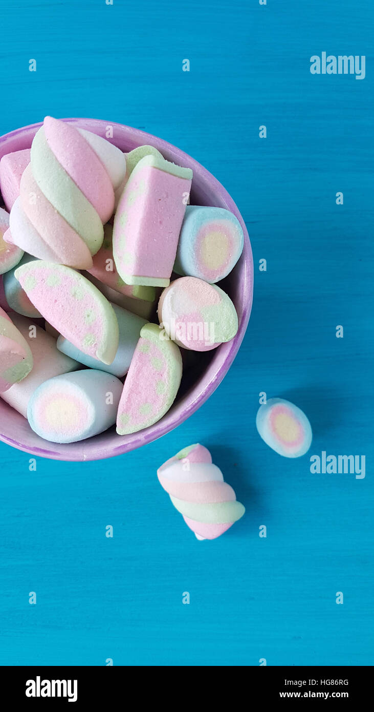 assorted marshmallow candies Stock Photo - Alamy