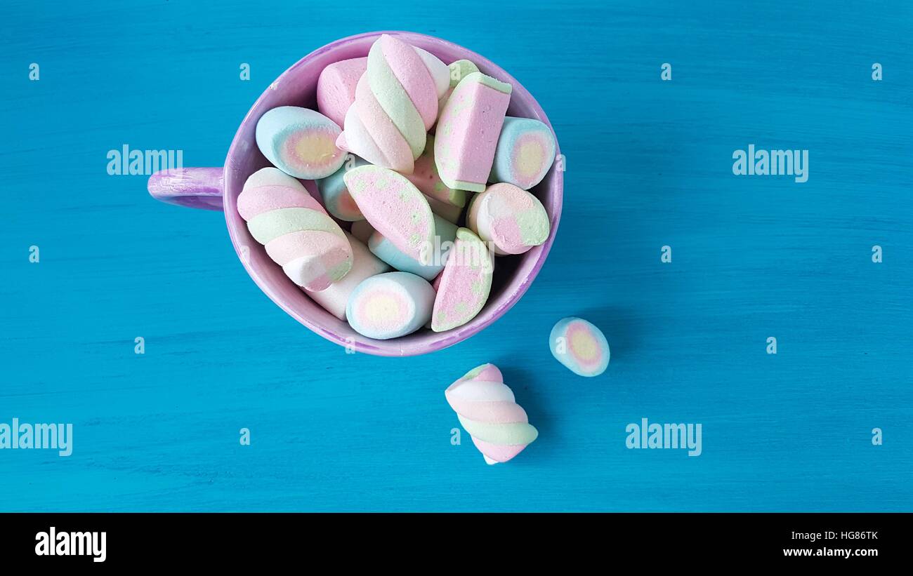 assorted marshmallow candies Stock Photo - Alamy