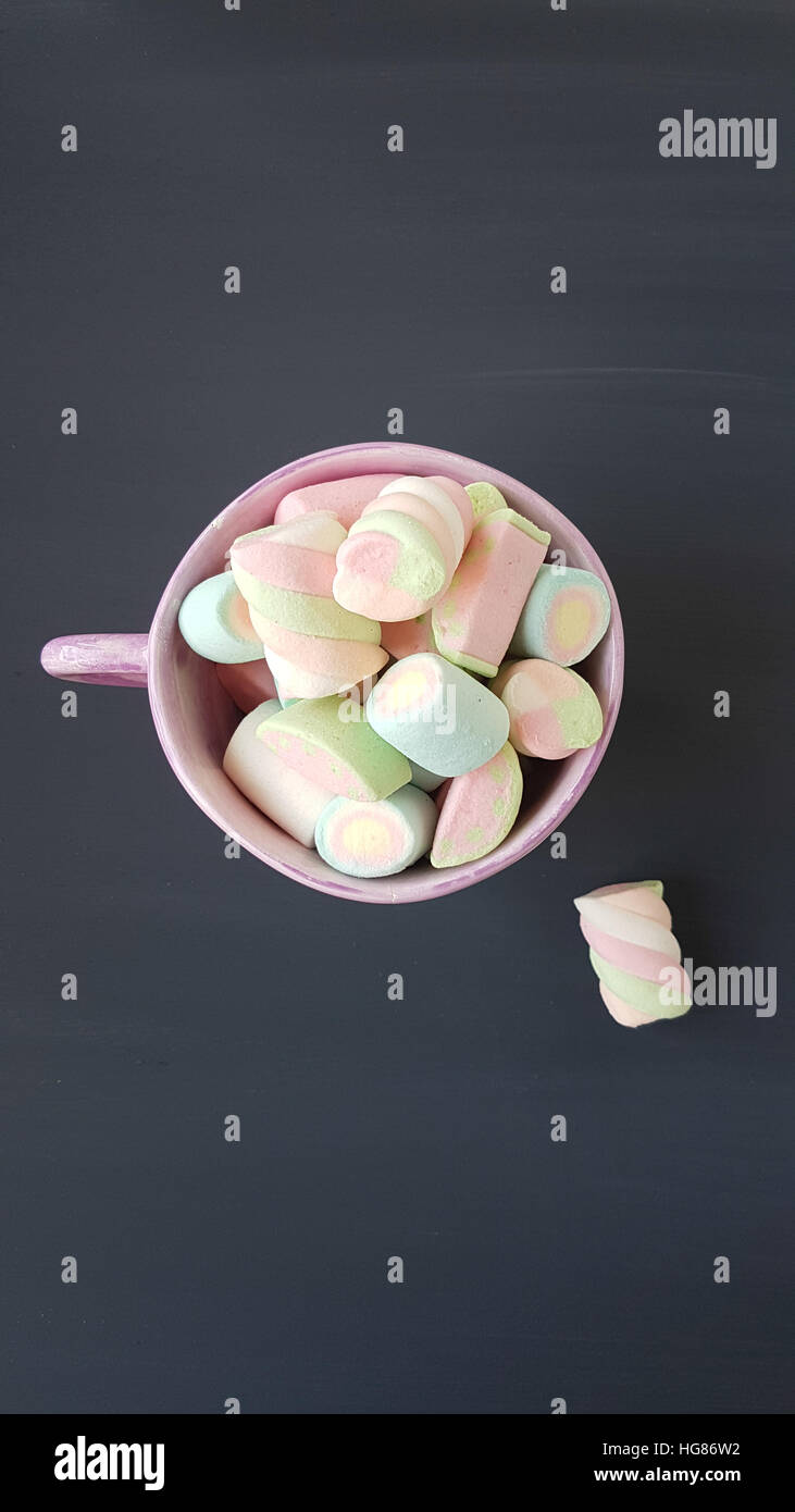assorted marshmallow candies Stock Photo - Alamy