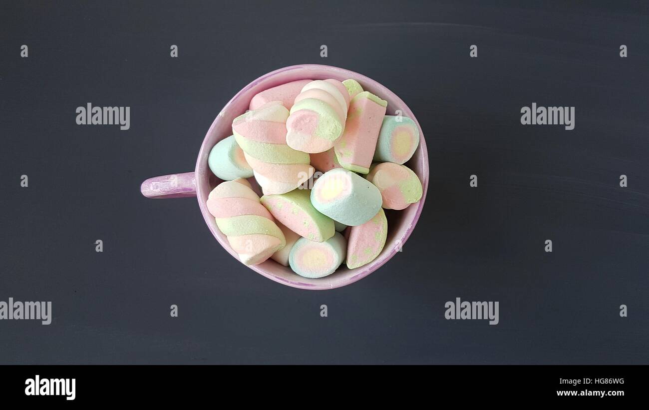assorted marshmallow candies Stock Photo - Alamy