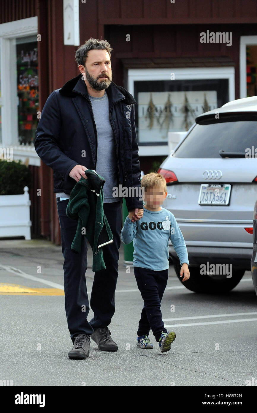 Ben Affleck taking is son Sam for breakfast Featuring: Ben Affleck ...