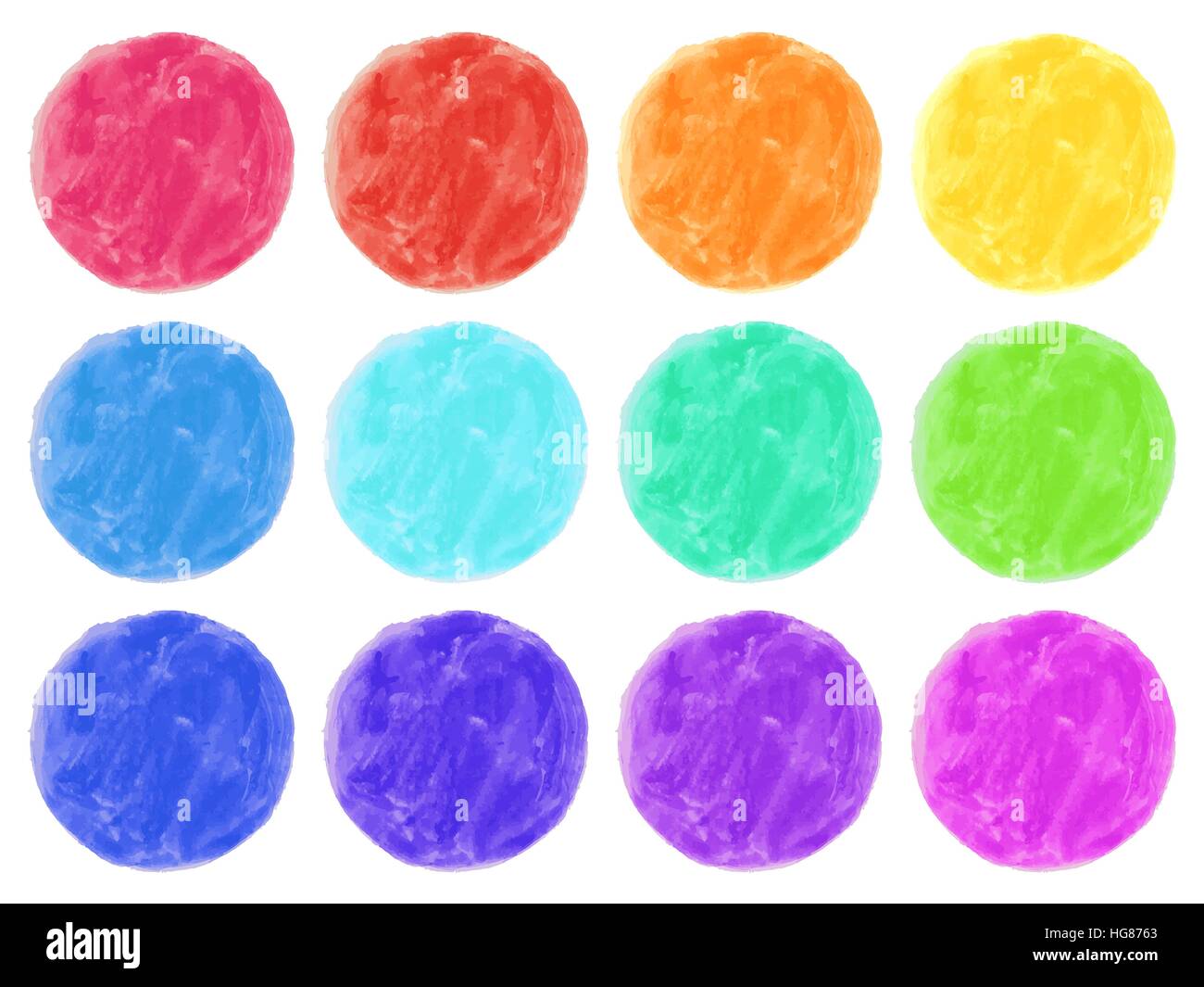 Watercolor circles hi-res stock photography and images - Alamy