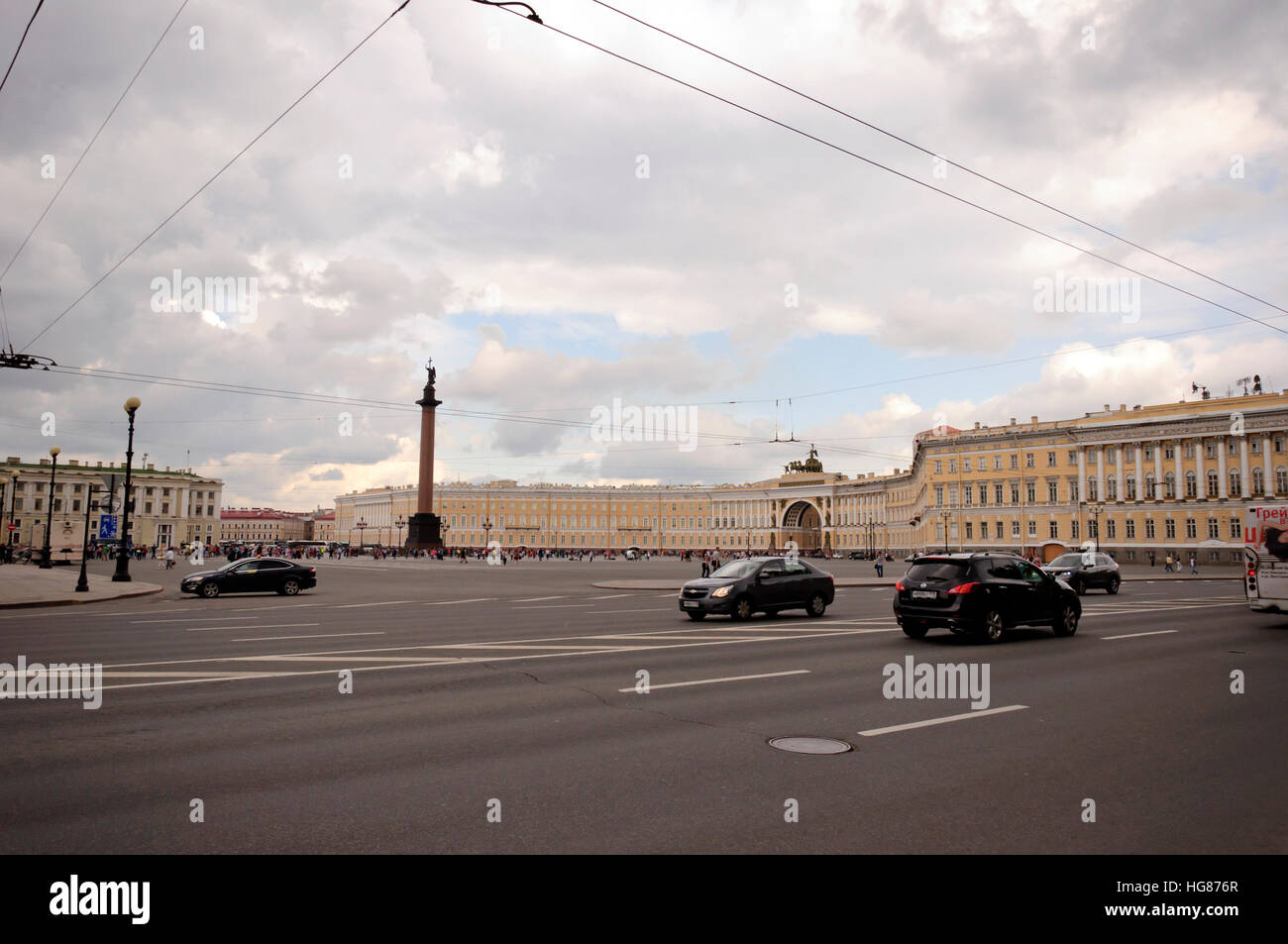 Alexander column in palace hi-res stock photography and images - Alamy