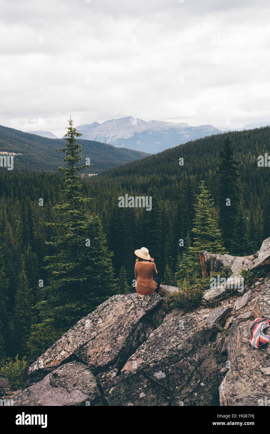 Rear view sitting hi-res stock photography and images - Alamy