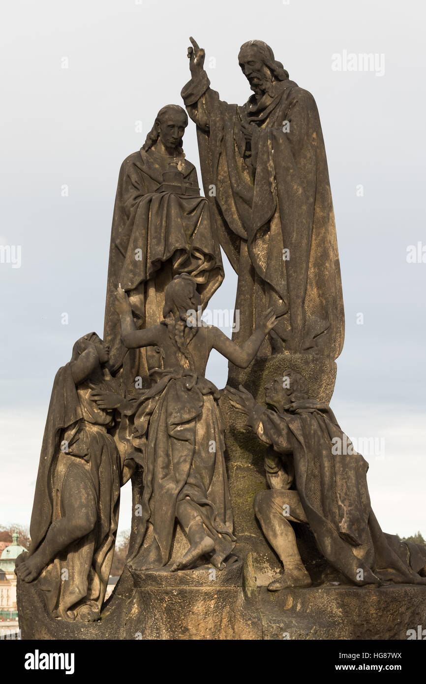 Statues Of St Cyril And St Methodius High Resolution Stock Photography ...