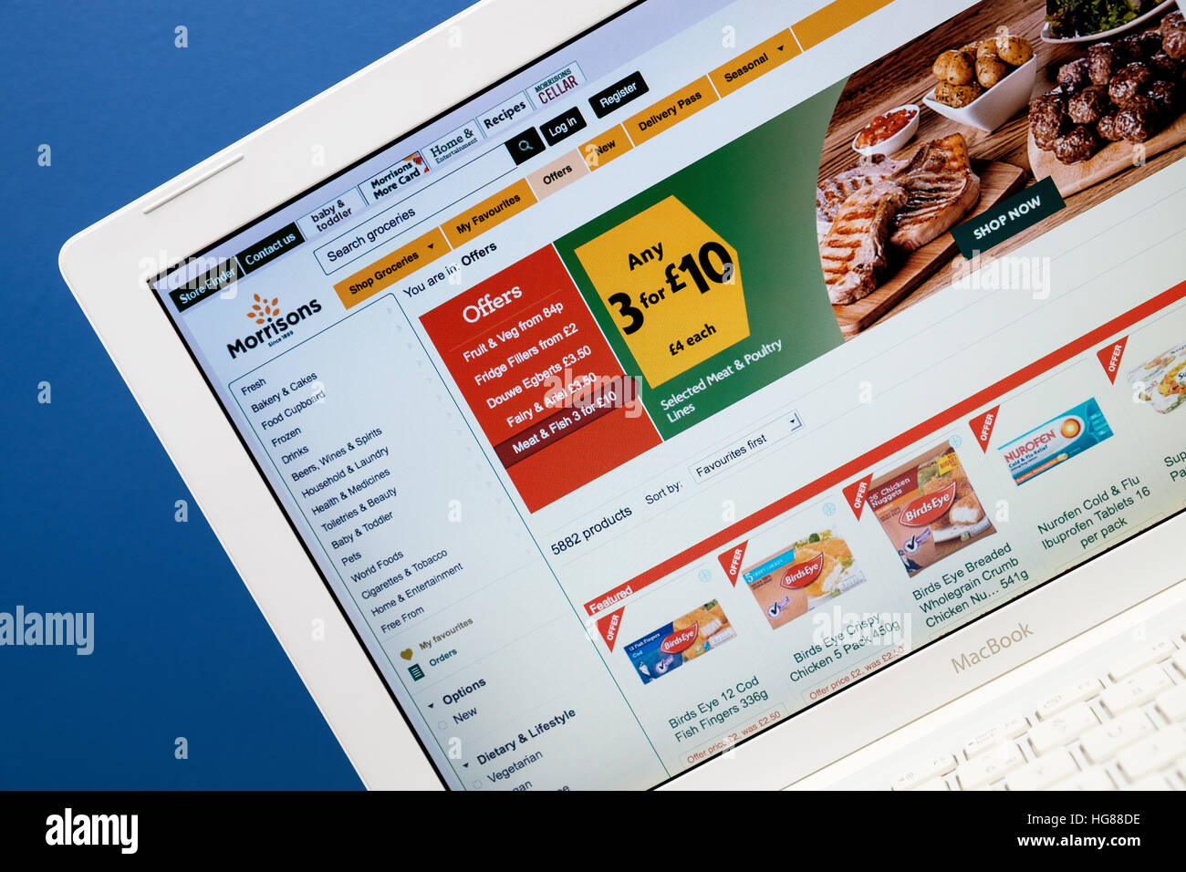 Morrisons website hi-res stock photography and images - Alamy