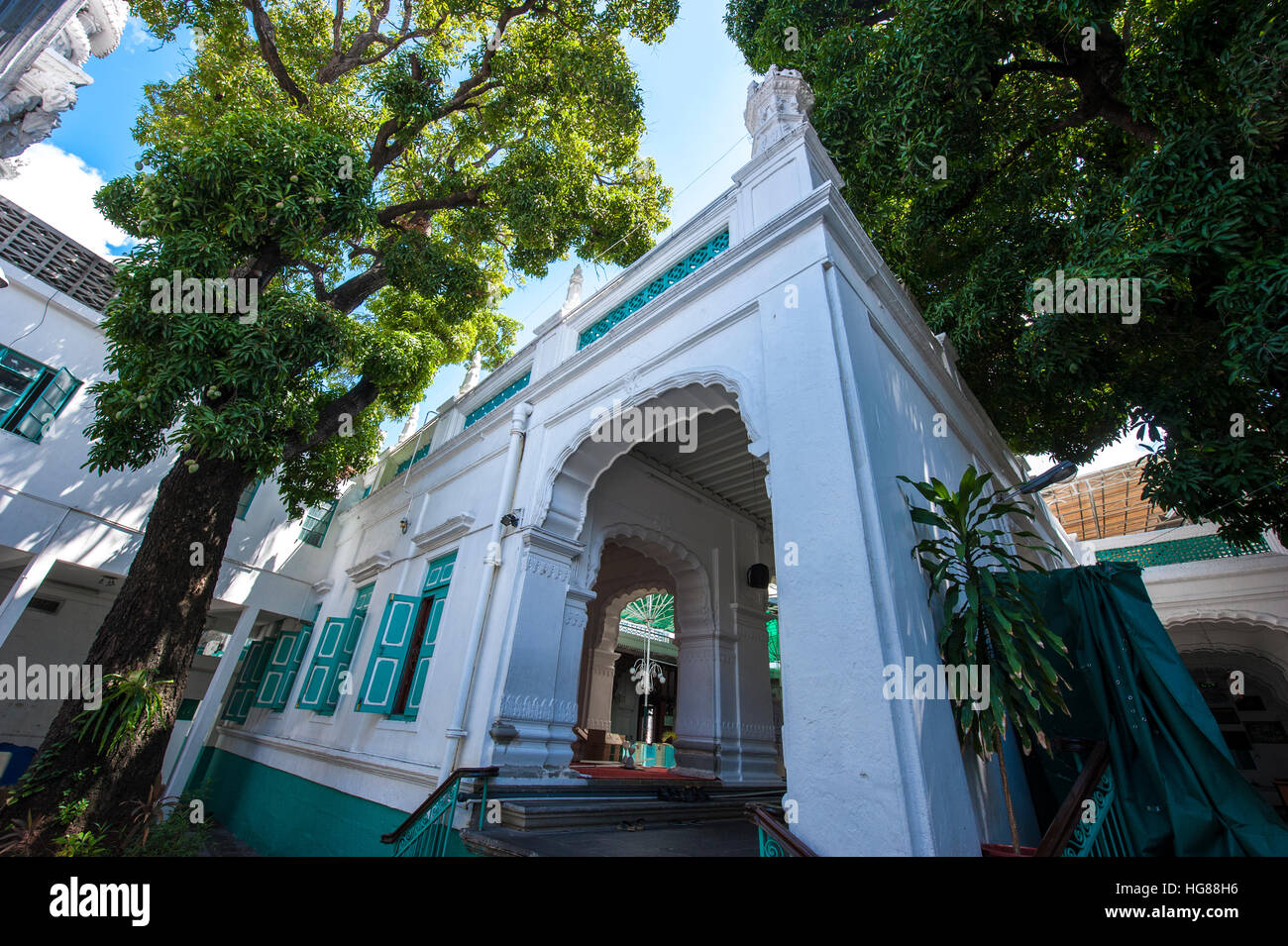 Jummah Mosque in Port Louis, Mauritius Stock Photo - Alamy