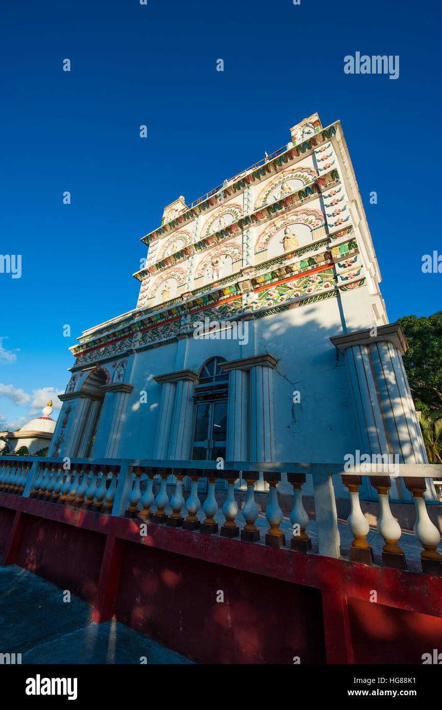Maheswarnath Mandir, a Hindu temple located in the village of Triolet ...