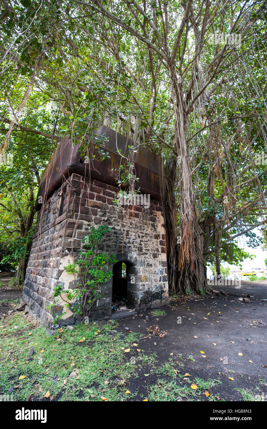 Maheswarnath Mandir, a Hindu temple located in the village of Triolet ...