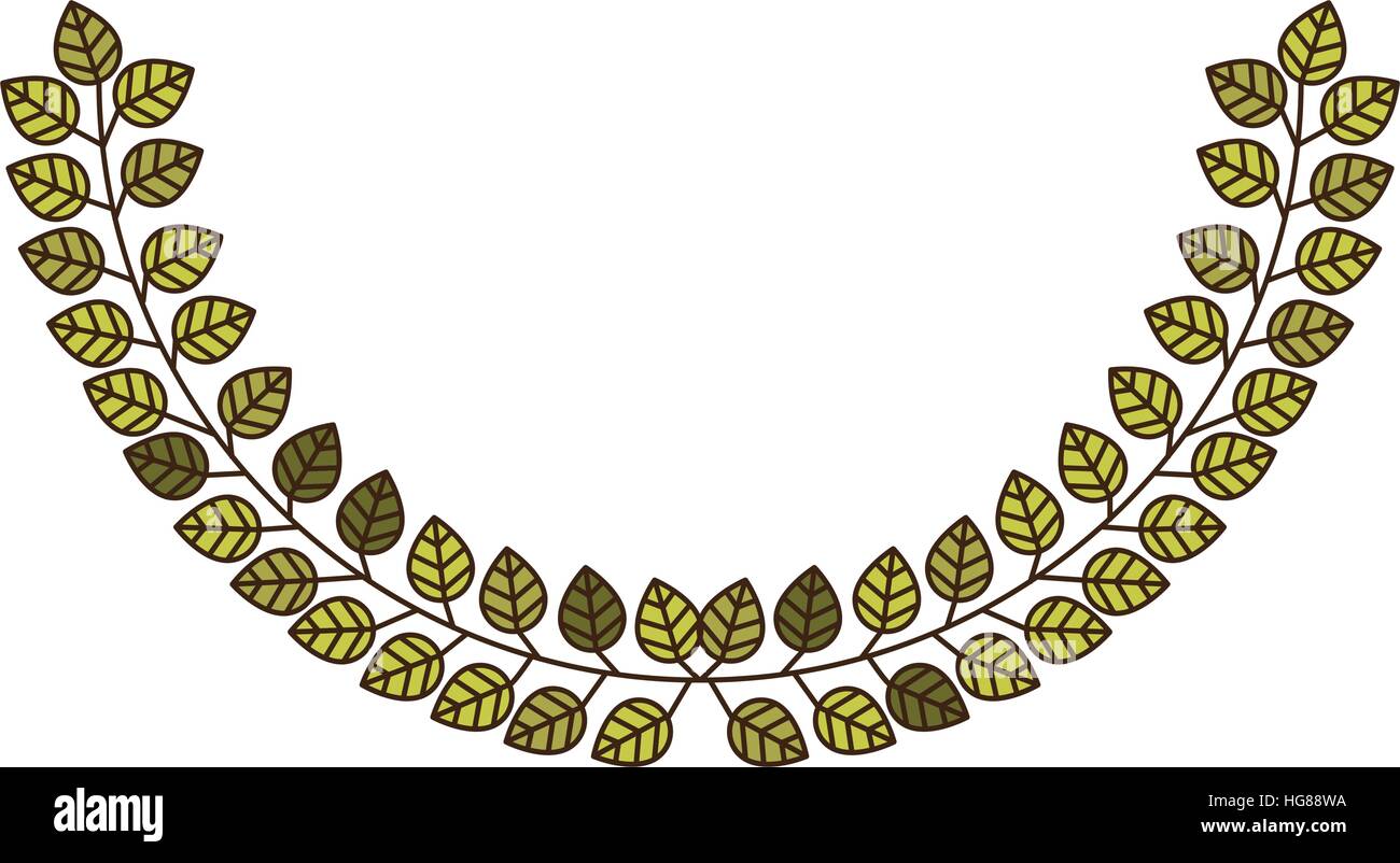 Arch frame border leaves leaf hi-res stock photography and images - Alamy