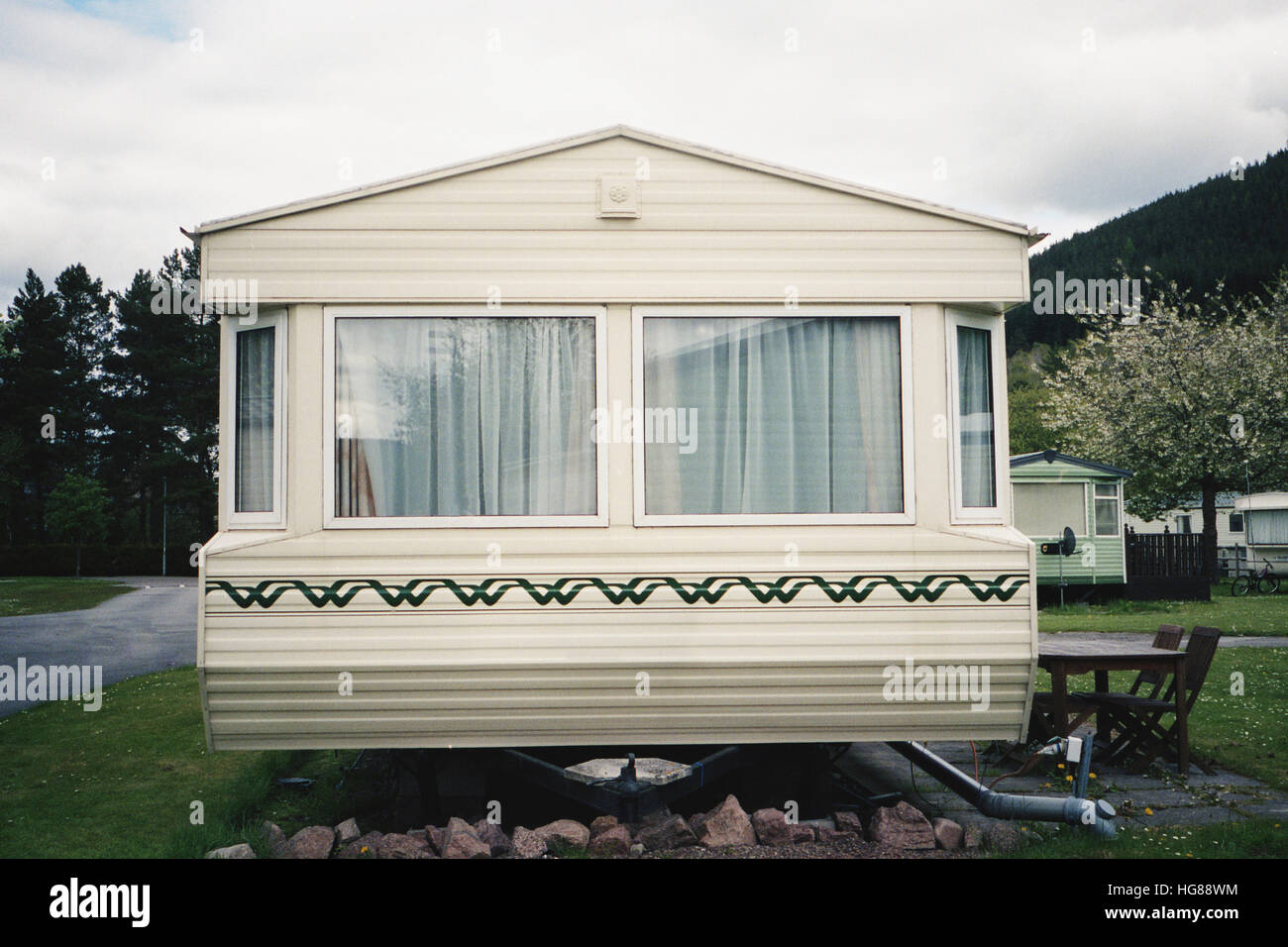 Stationary caravan hi-res stock photography and images - Alamy