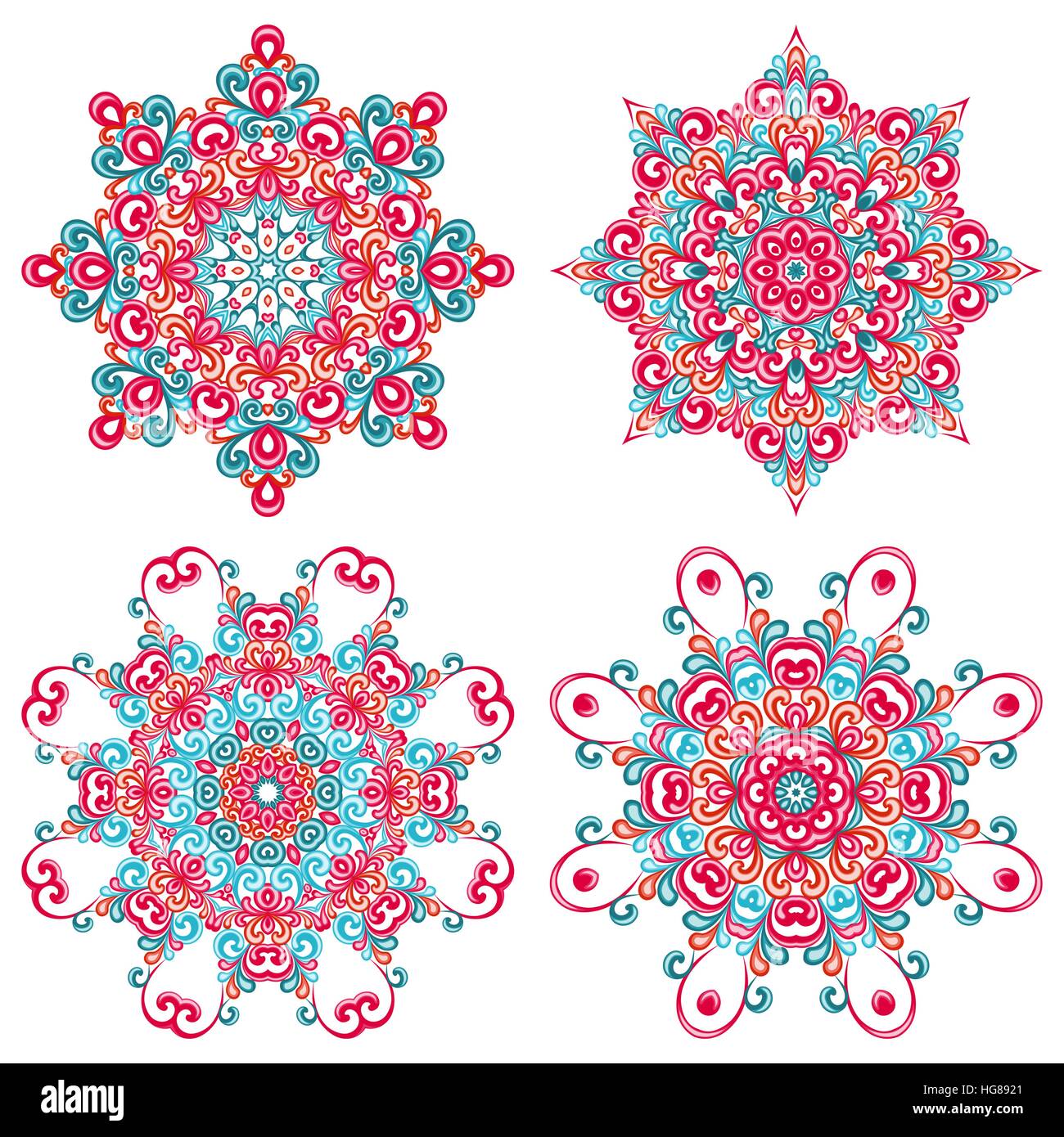 Islamic mandala Cut Out Stock Images & Pictures - Alamy