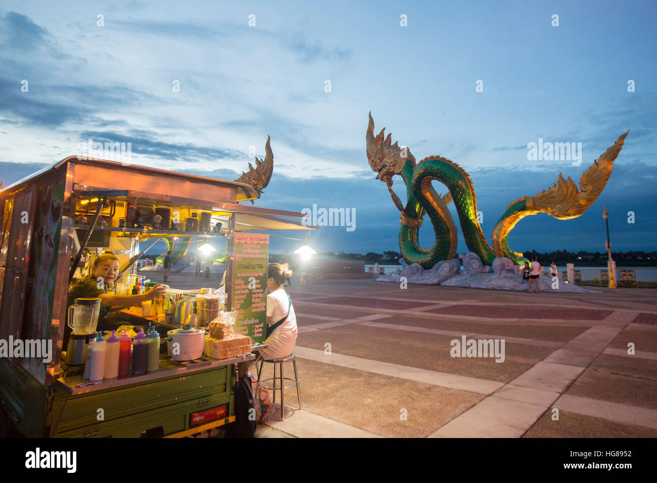 Naga statue nong khai High Resolution Stock Photography and Images - Alamy