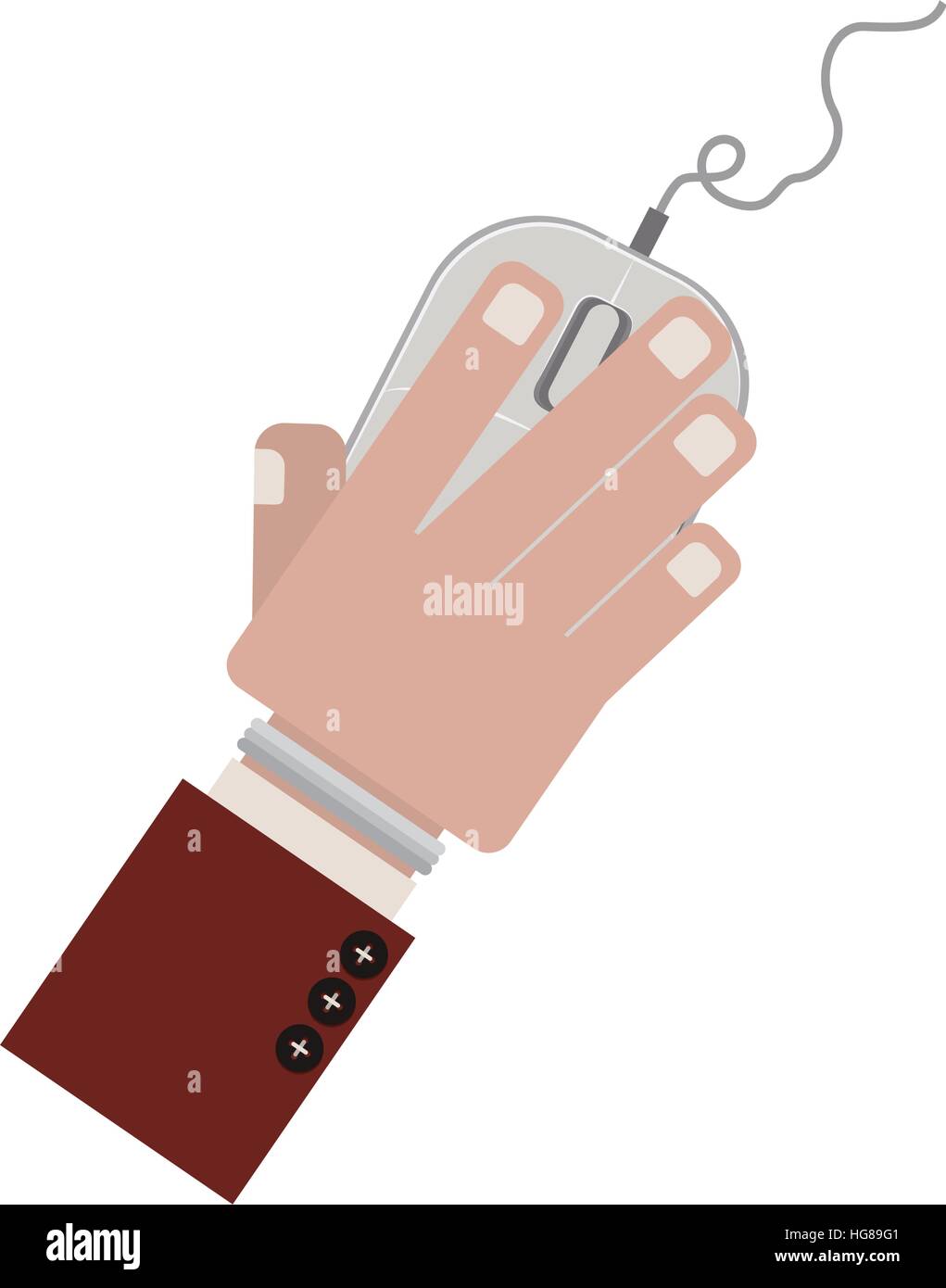 Computer input to output illustration Stock Vector Images - Alamy