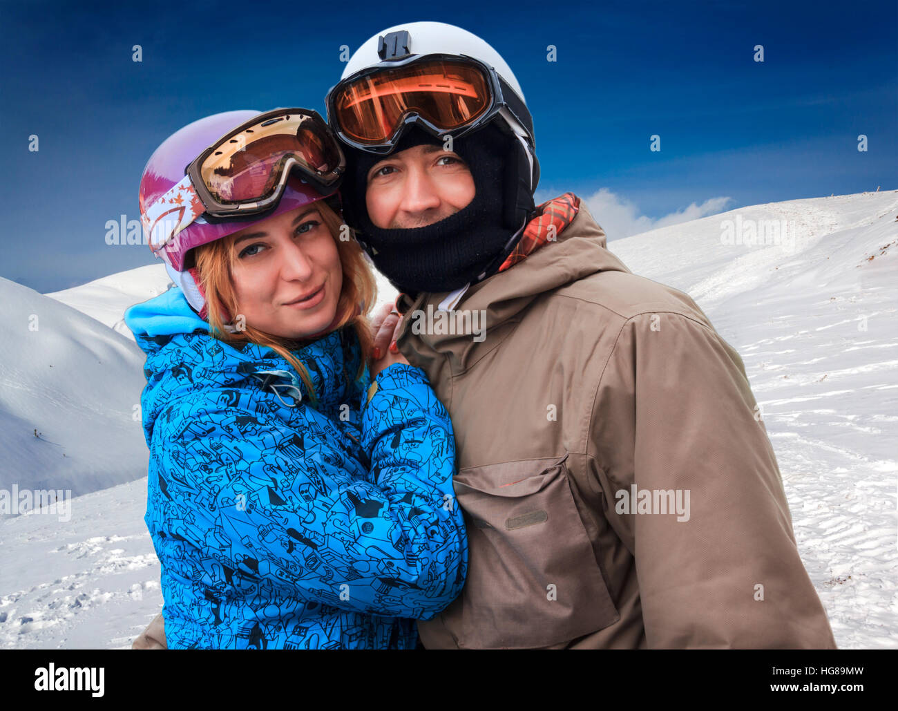 Snowboard hill hi-res stock photography and images - Alamy