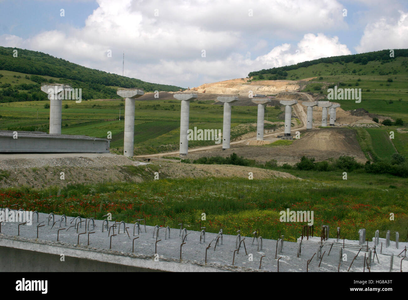 Incomplete bridge structure hi-res stock photography and images - Alamy