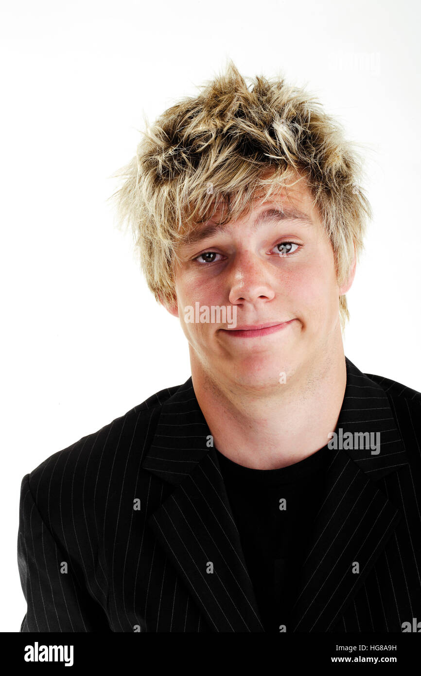Young man, bored Stock Photo - Alamy