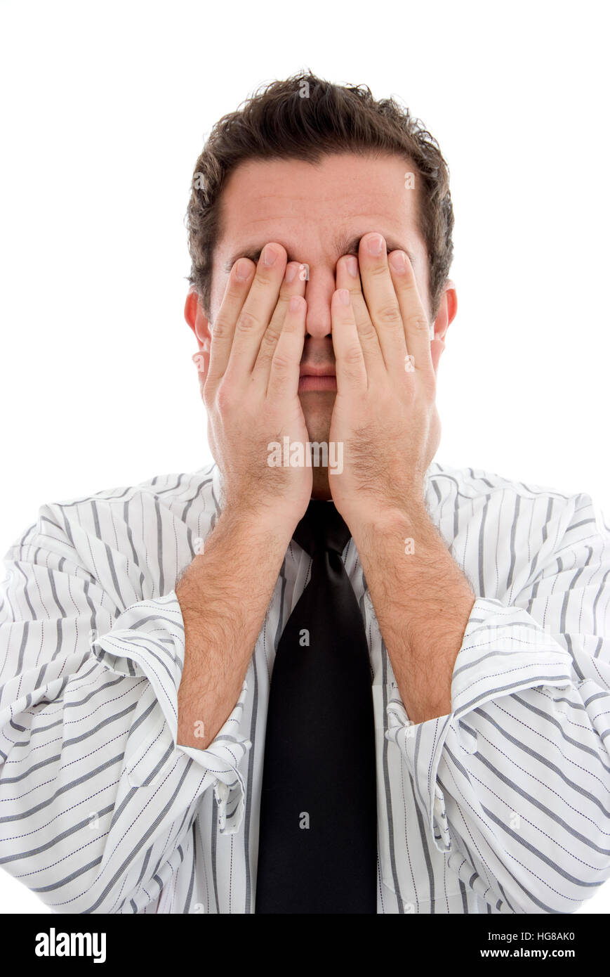 Desperated businessman hi-res stock photography and images - Alamy