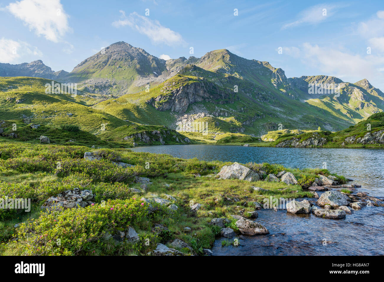 Giglachseen, lakes, mountains, Schladming Tauern, Schladming, Styria ...