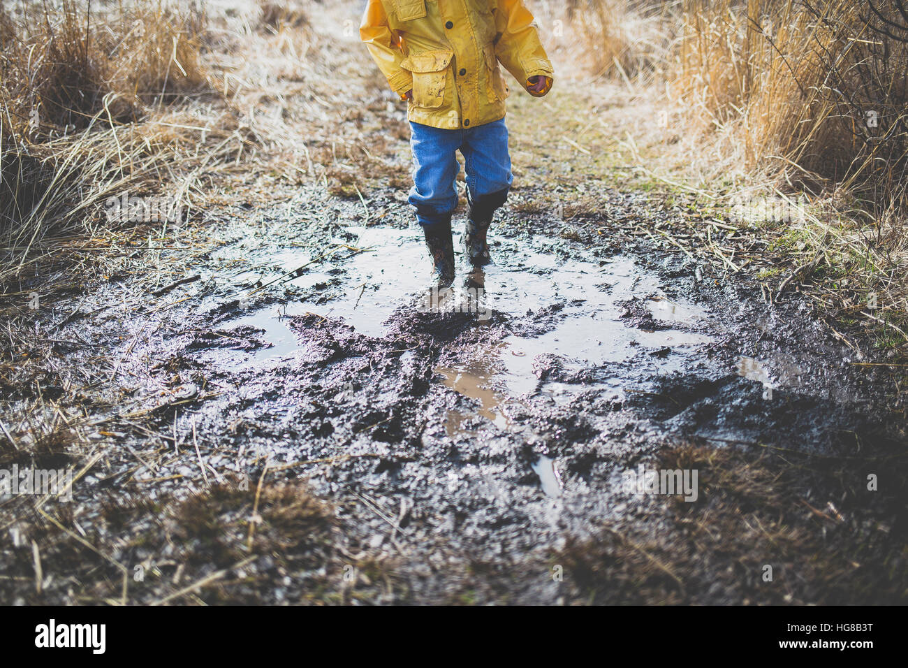 Dirty water puddle hi-res stock photography and images - Alamy