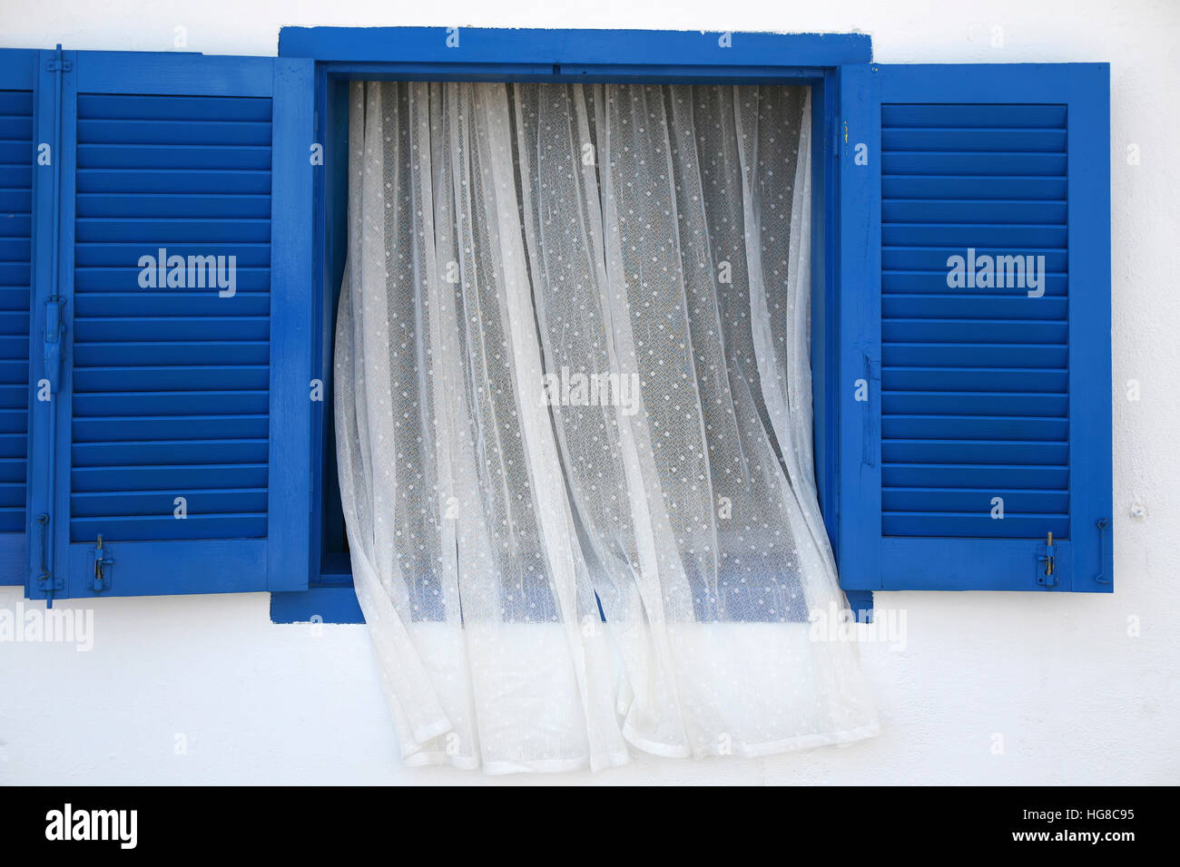 Open curtains window hi-res stock photography and images - Alamy