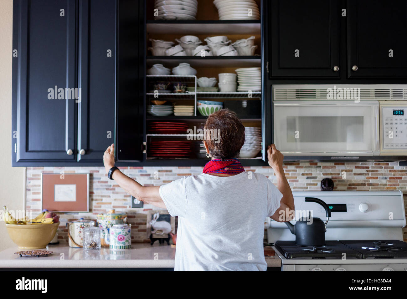 Female Checking Rear View High Resolution Stock Photography and Images ...