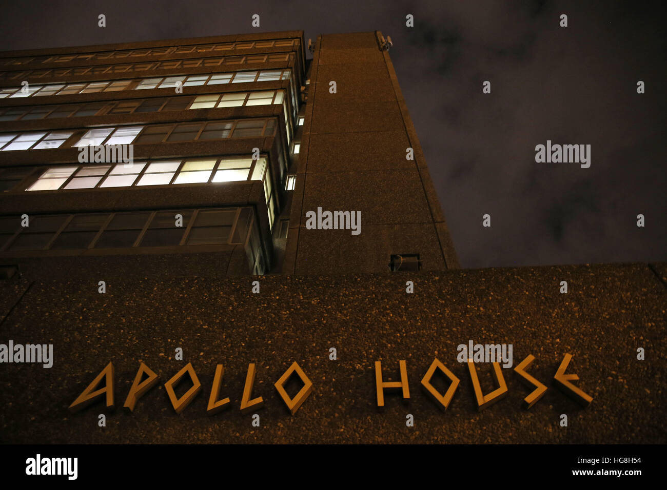 A general view of Apollo House where the homeless campaign group, Home ...