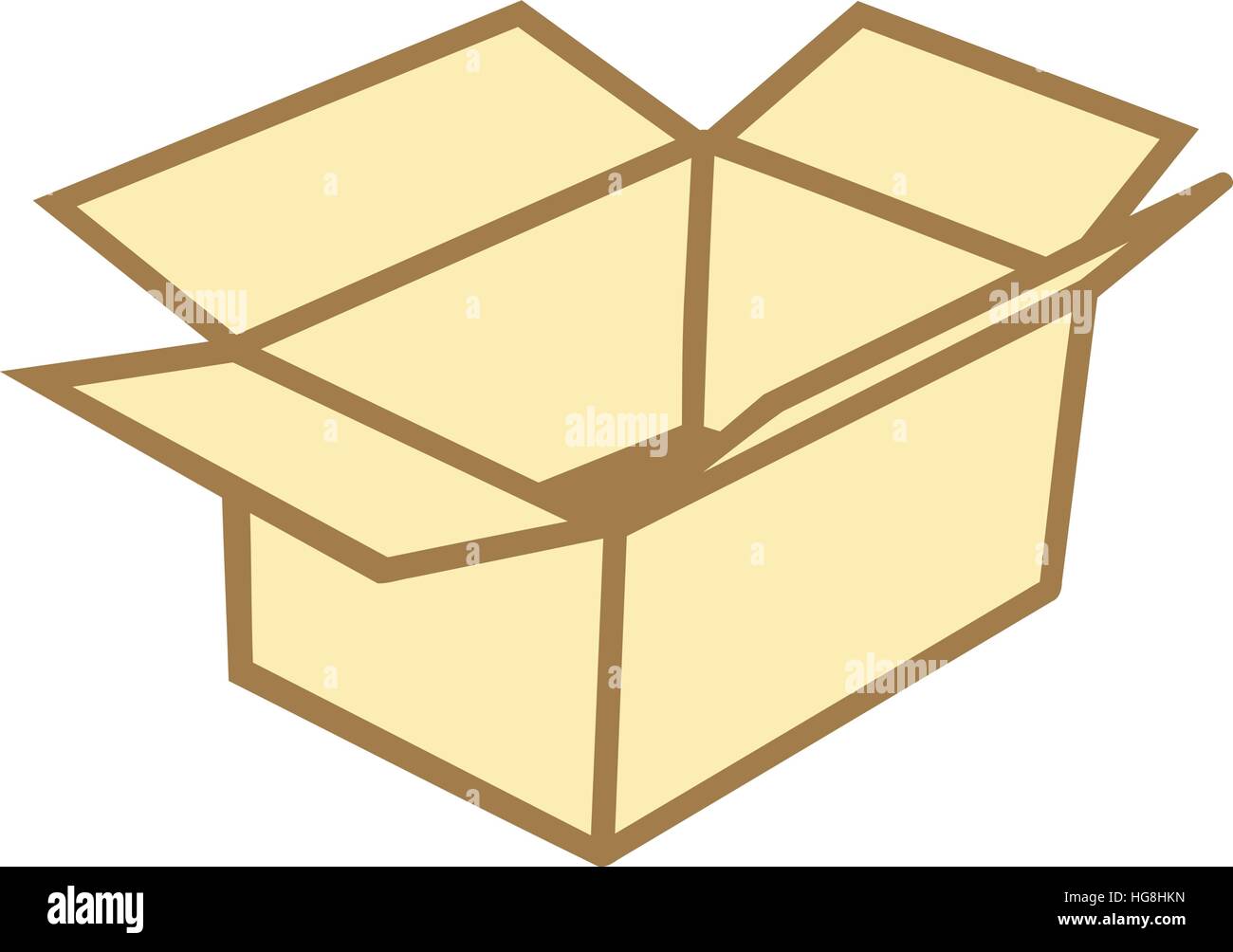 Box into Stock Vector Images - Alamy