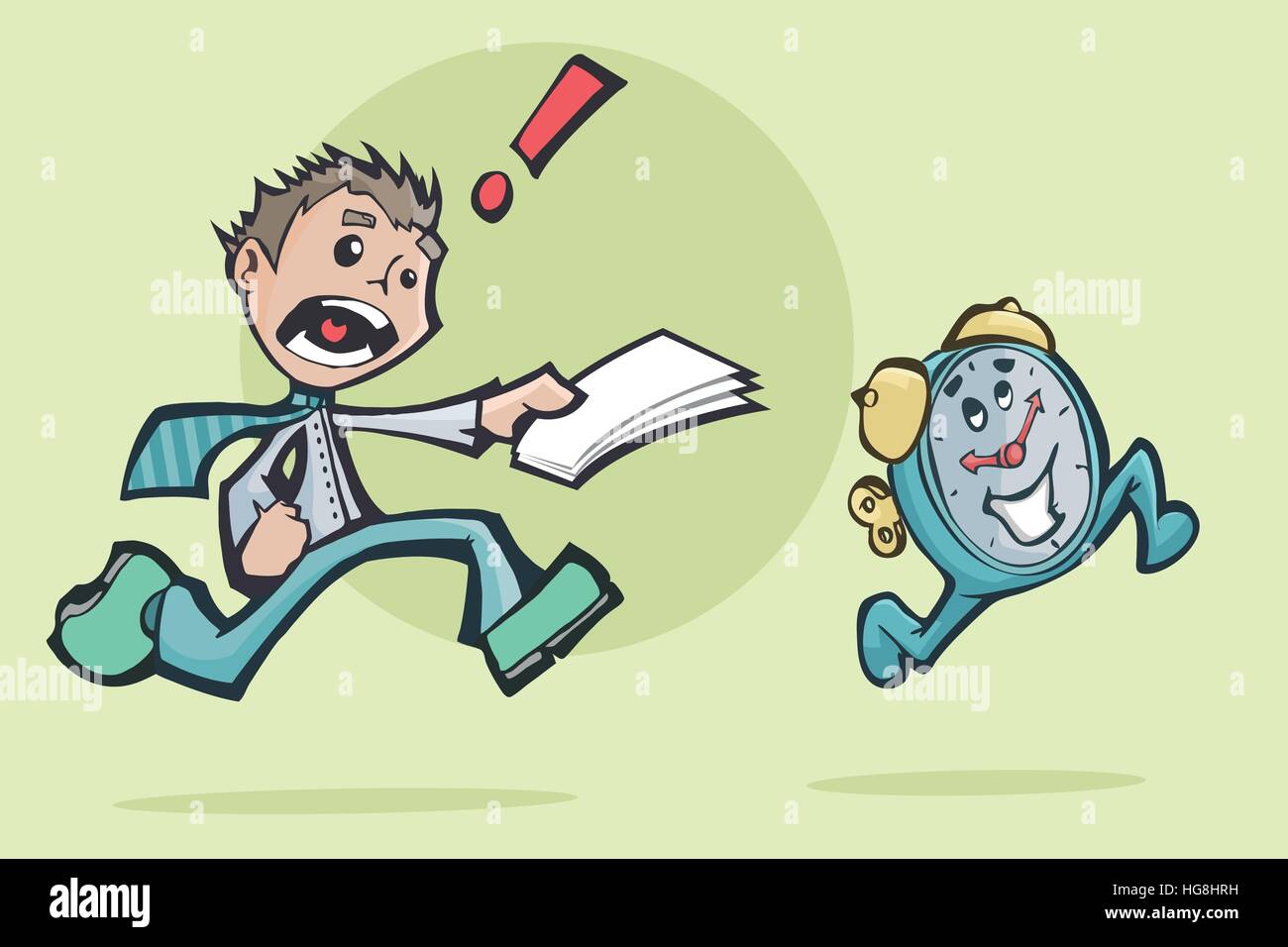 After office hour Stock Vector Images - Alamy