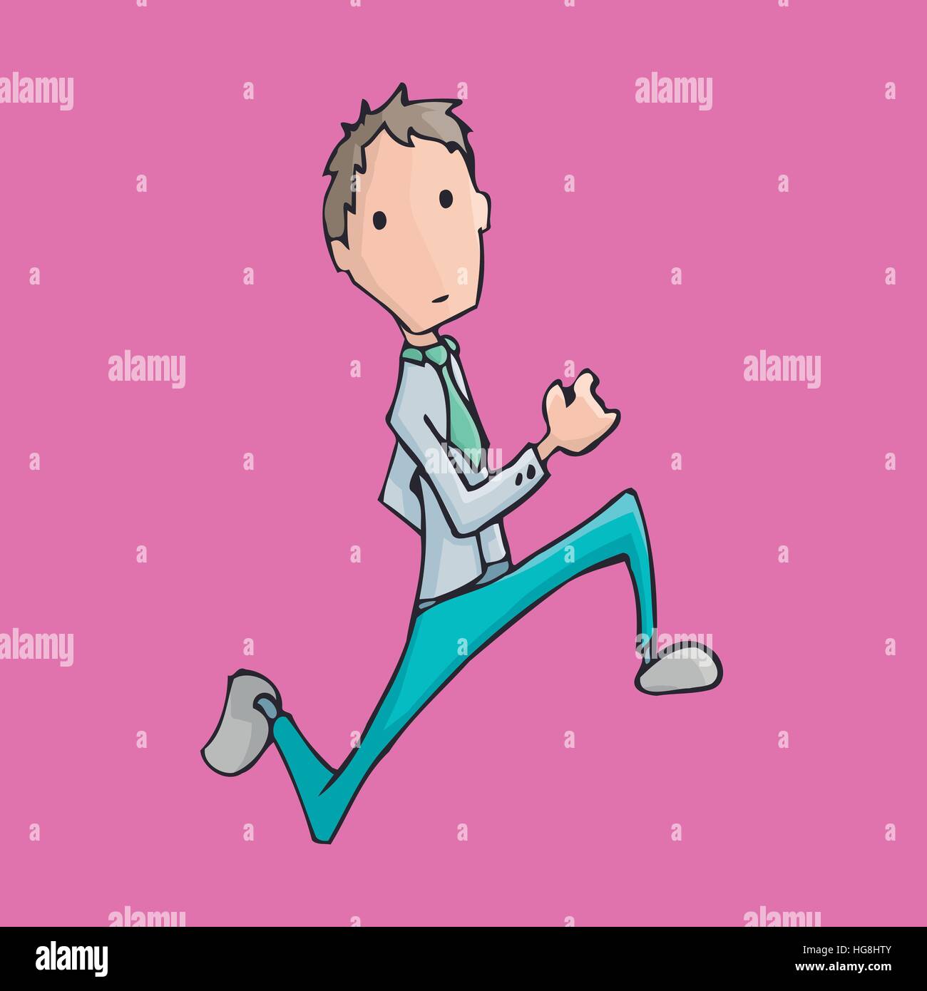 Professional athlete running Stock Vector Images - Alamy