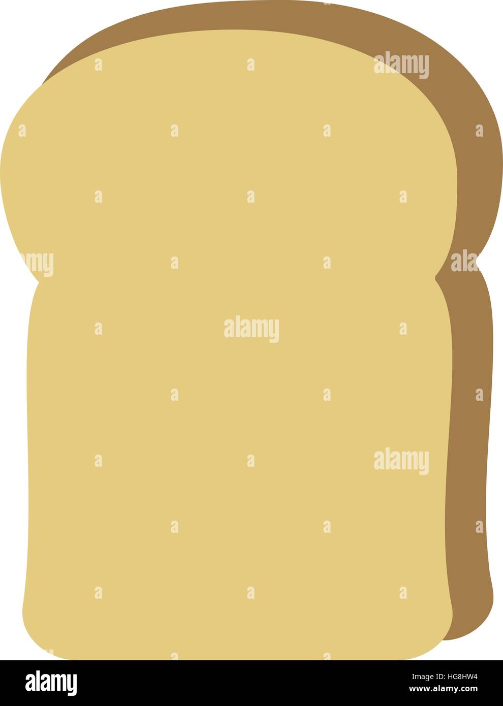 Bread slice icon Stock Vector Image & Art - Alamy