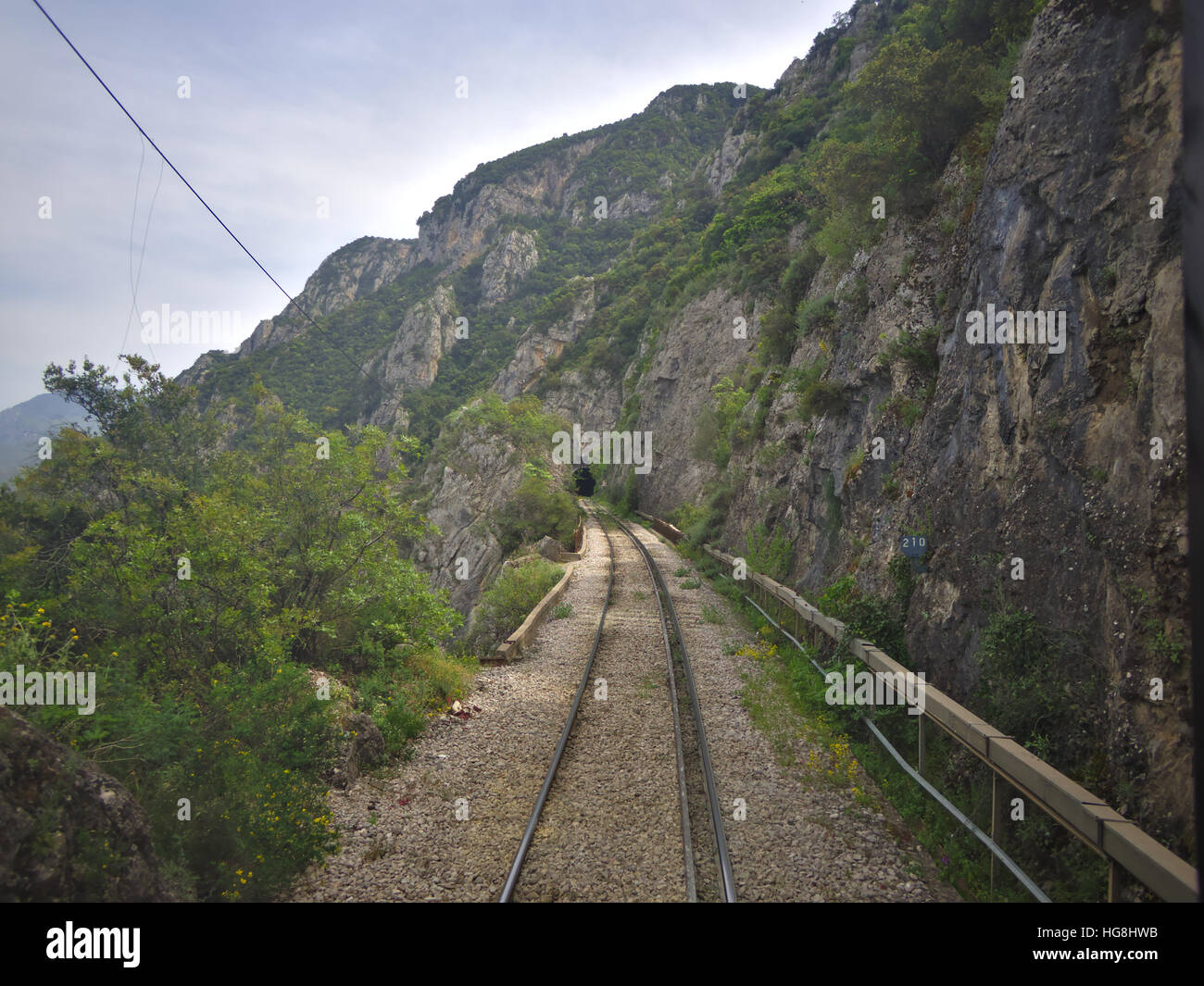 Rear of train hi-res stock photography and images - Alamy