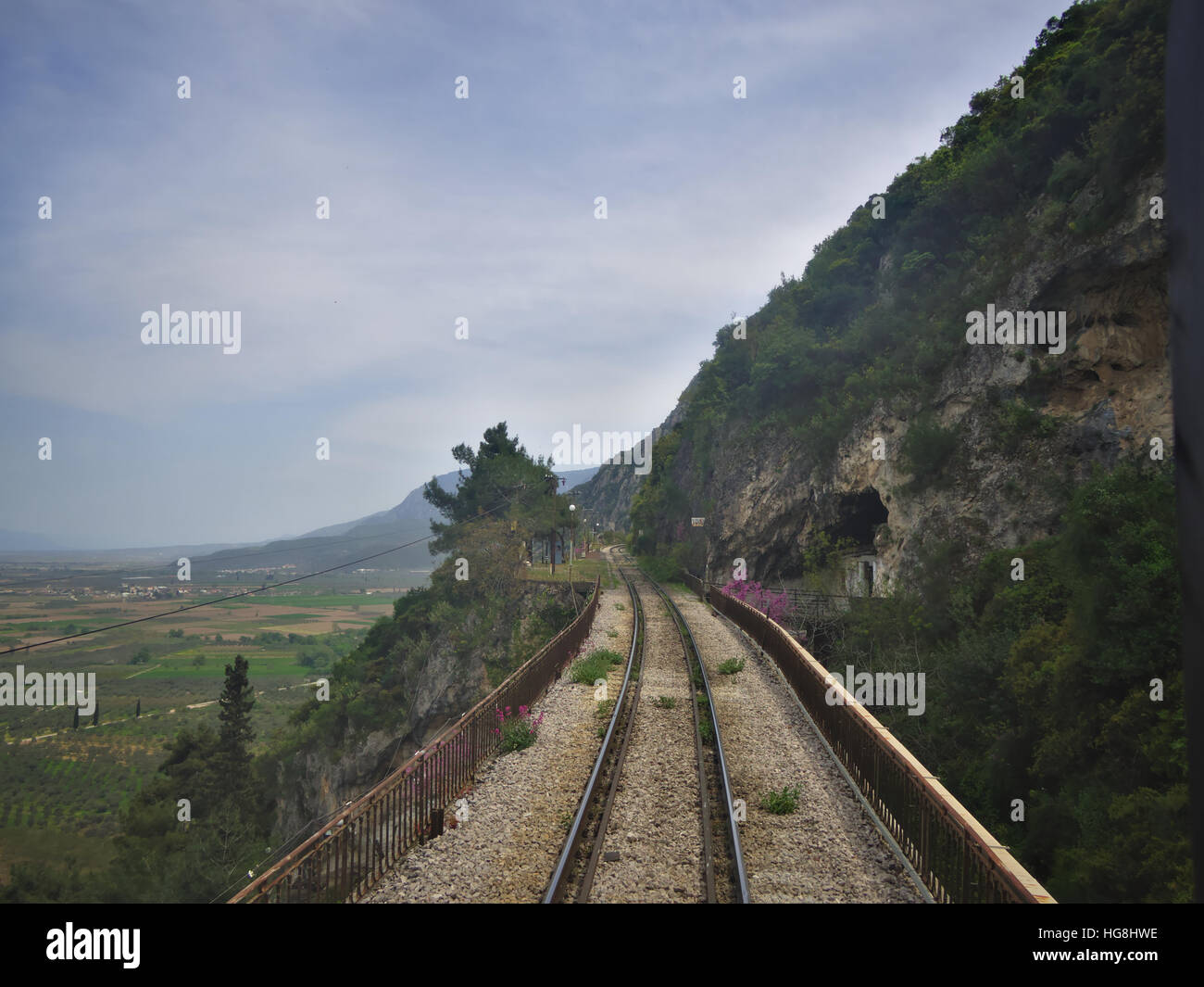 Rear of train hi-res stock photography and images - Alamy