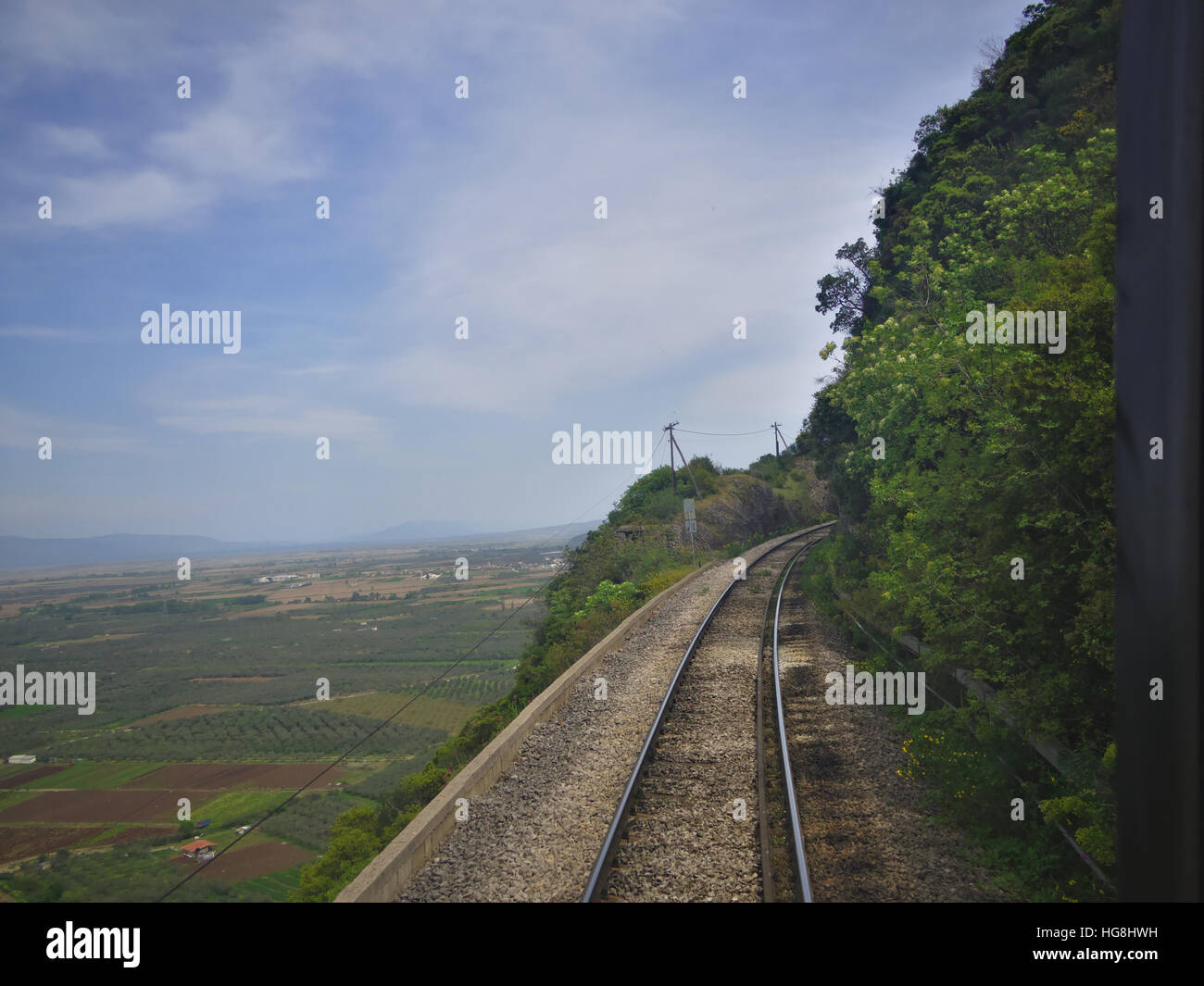 Rear of train hi-res stock photography and images - Alamy