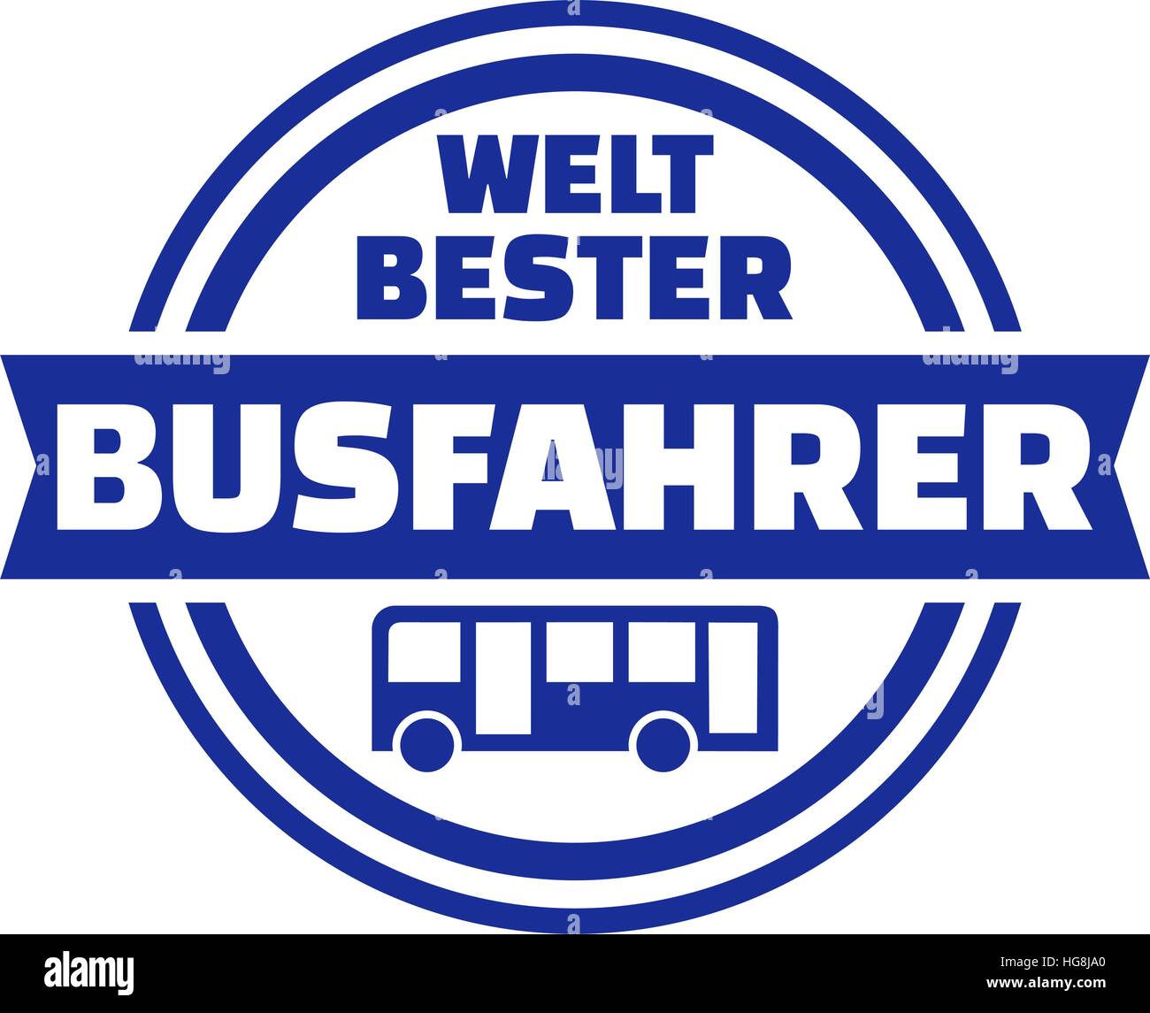 Busfahrer vector vectors hi-res stock photography and images - Alamy