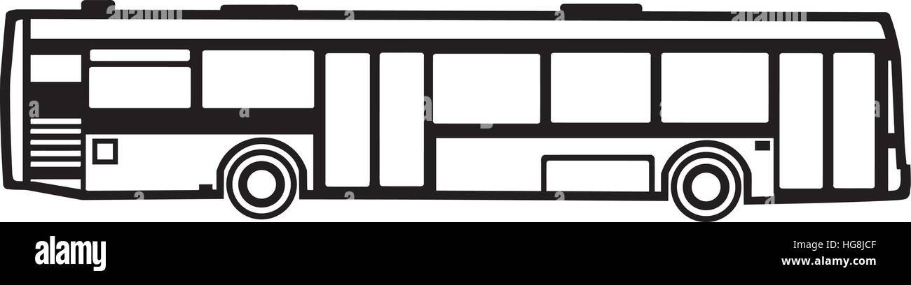 Service bus isolated Stock Vector Image & Art - Alamy