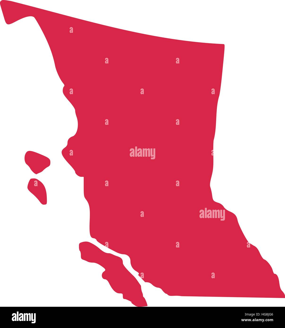 Flag of british columbia Stock Vector Images - Alamy