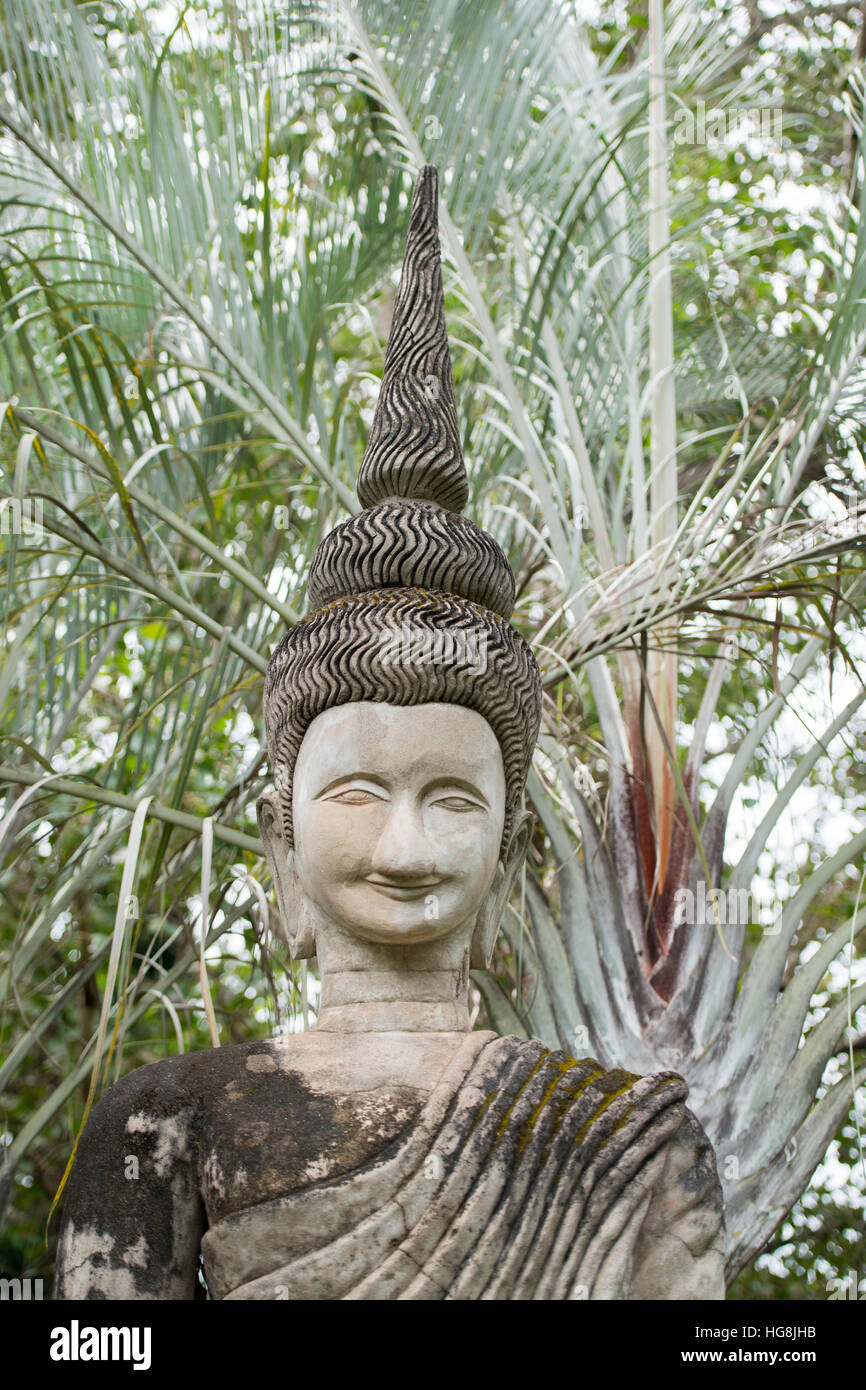 the Sala Kaew Ku Sculpture Park near the town of Nong Khai in Isan in ...