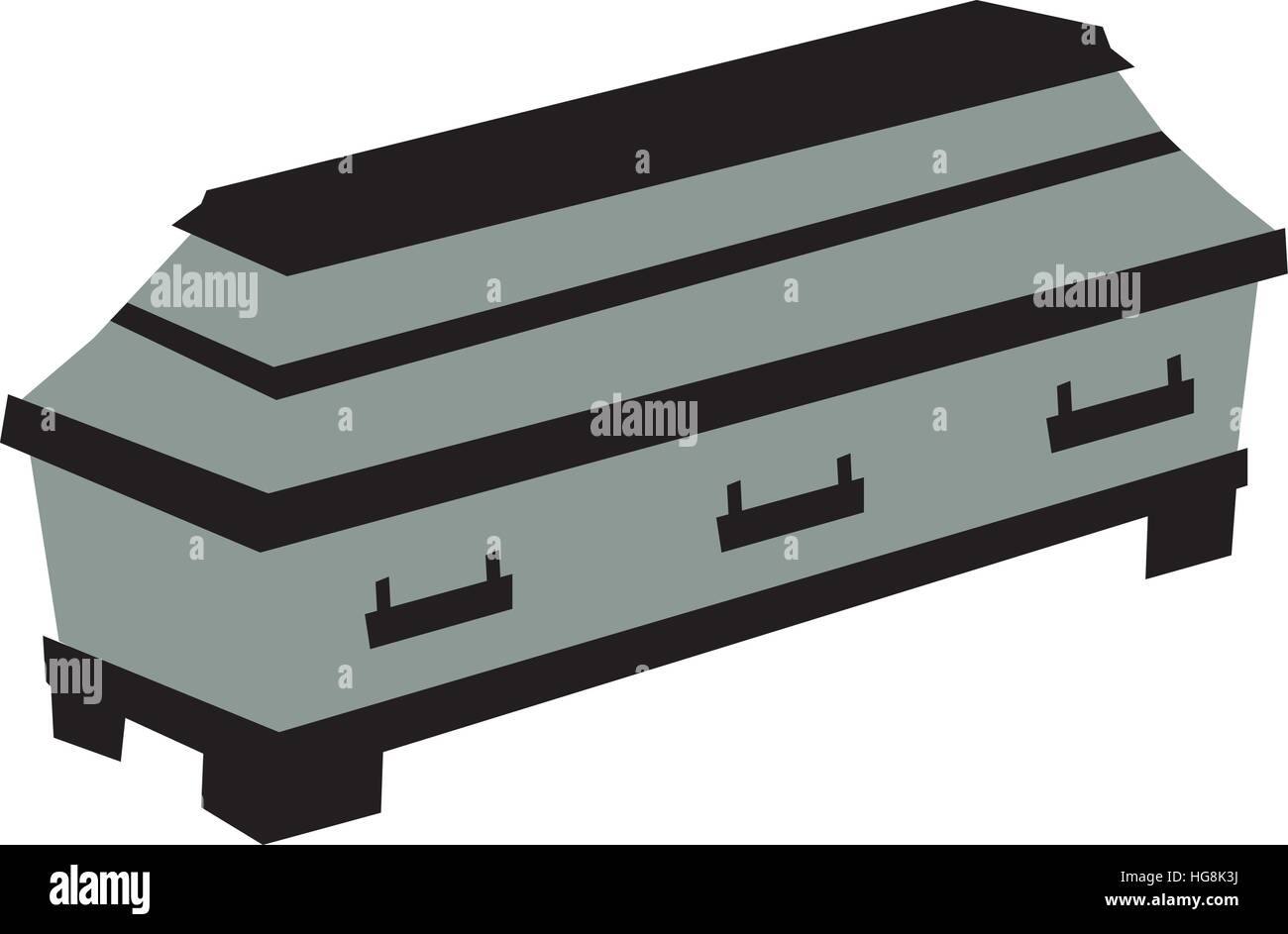 Casket box Stock Vector Images - Alamy