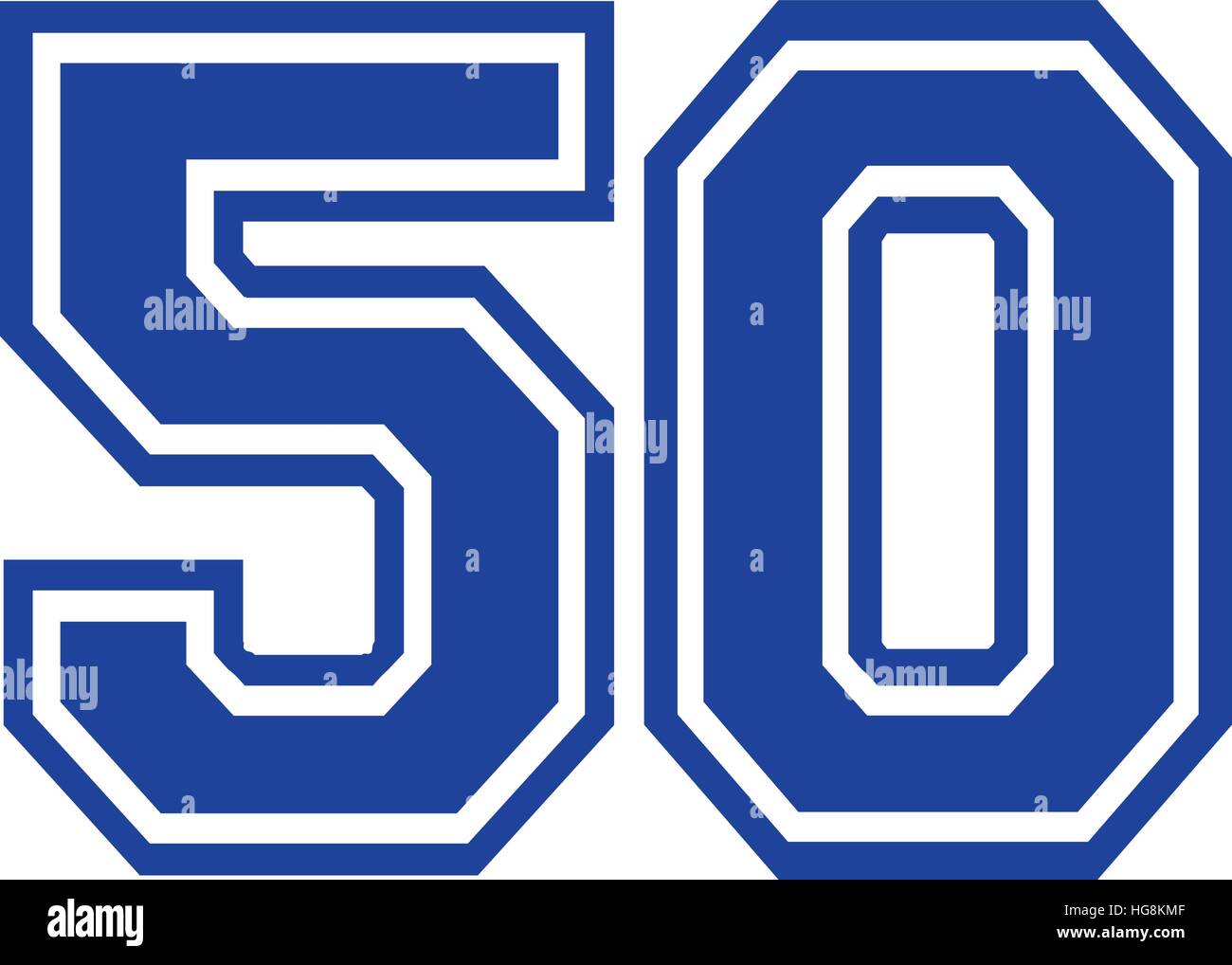 Number 50 Stock Vector Images - Alamy