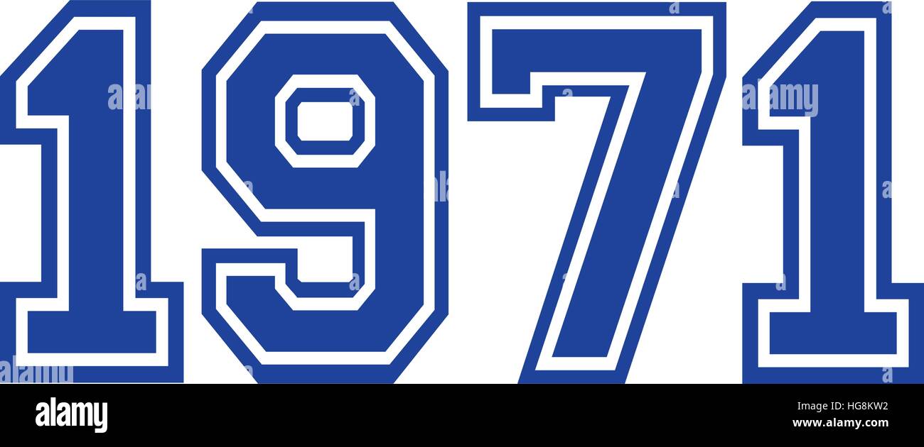 1971 year hi-res stock photography and images - Alamy