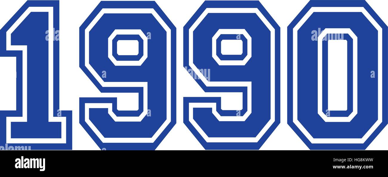 1990 football Stock Vector Images - Alamy